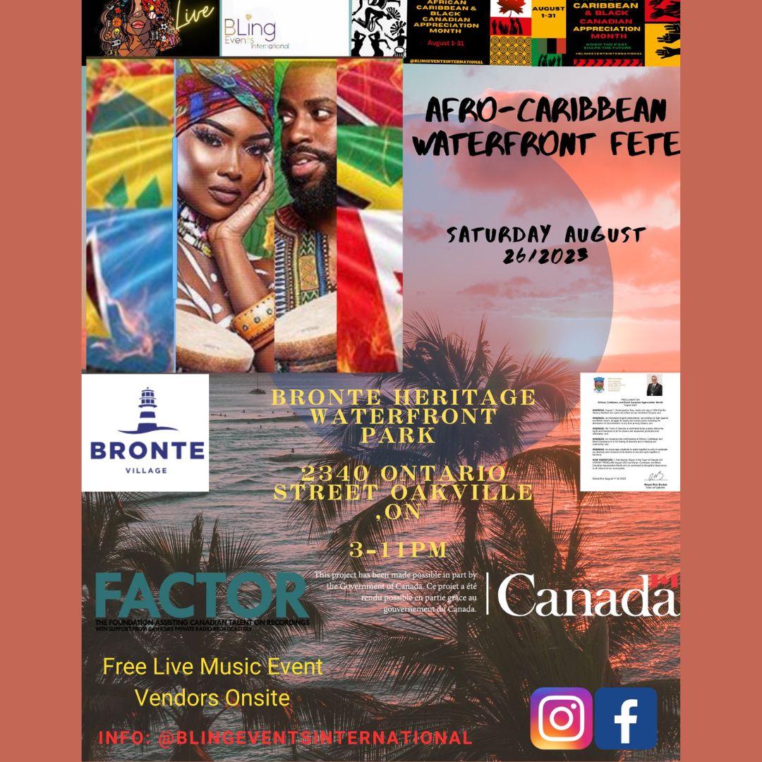 CRAFT Live-Afro Caribbean Canadian Waterfront Fete - Visit Oakville