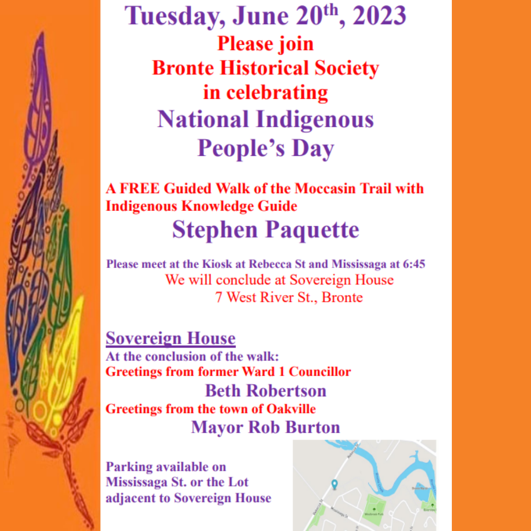 A Guided Walk of the Moccasin Trail - Visit Oakville