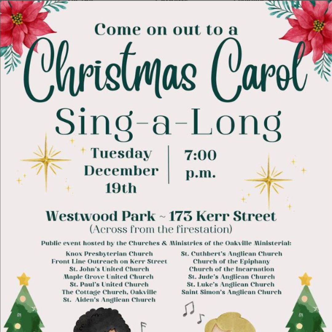 Christmas Carol Sing-a-Long - Visit Oakville