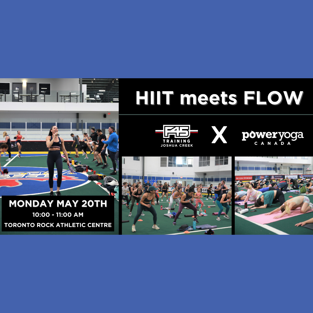 5th Annual HIIT meets Flow workout - Visit Oakville